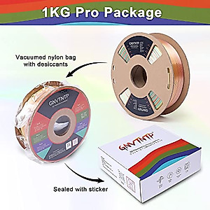 Silk Magic PLA Purple-Yellow +Shiny Silk Multicolor Rainbow PLA Glod-Yellow, 2 Pcs