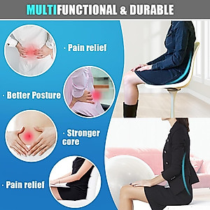 CEECOLES Foot Rest Under Desk at Work with Rocking Design, Ergonomic Foot Stool with Massage Rollers for Pain Relief, Shake Design Footrest with Massage Surface Leg Rest Pain Relief for Office Desk