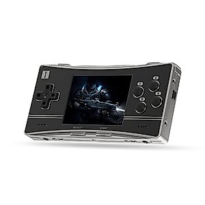 2021 Upgraded Opening Linux Tony System Handheld Game Console , Retro Game Console with 64G TF Card Built in 2500 Classic Games, Portable Video Game Console of 3 Inch IPS Screen (Black)