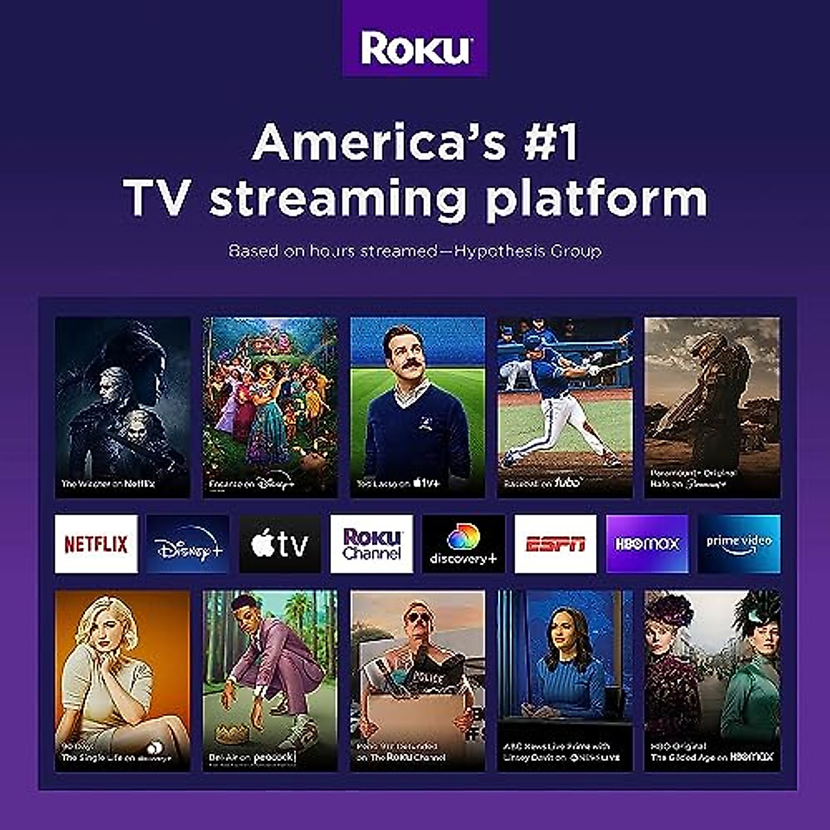 Roku Express (New) | HD Roku Streaming Device with Simple Remote (no TV Controls), Free & Live TV, Includes Cleaning Cloth and Carrying Pouch