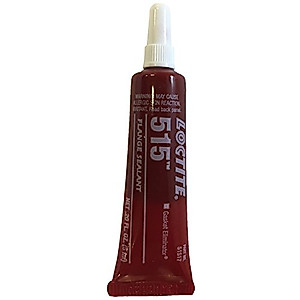 Loctite 209756 Purple 515 Gasket Eliminator Flange Sealant, -65 to 300 degrees F Temperature Range, 6 mL Tube