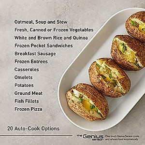 Panasonic NN-SD78LS 1.6 cu.ft Cyclonic Inverter Countertop Microwave Oven 1250Watt Power with Genius Sensor Cooking, cft, 19.44"D x 21.88"W x 11.94"H,Stainless Steel