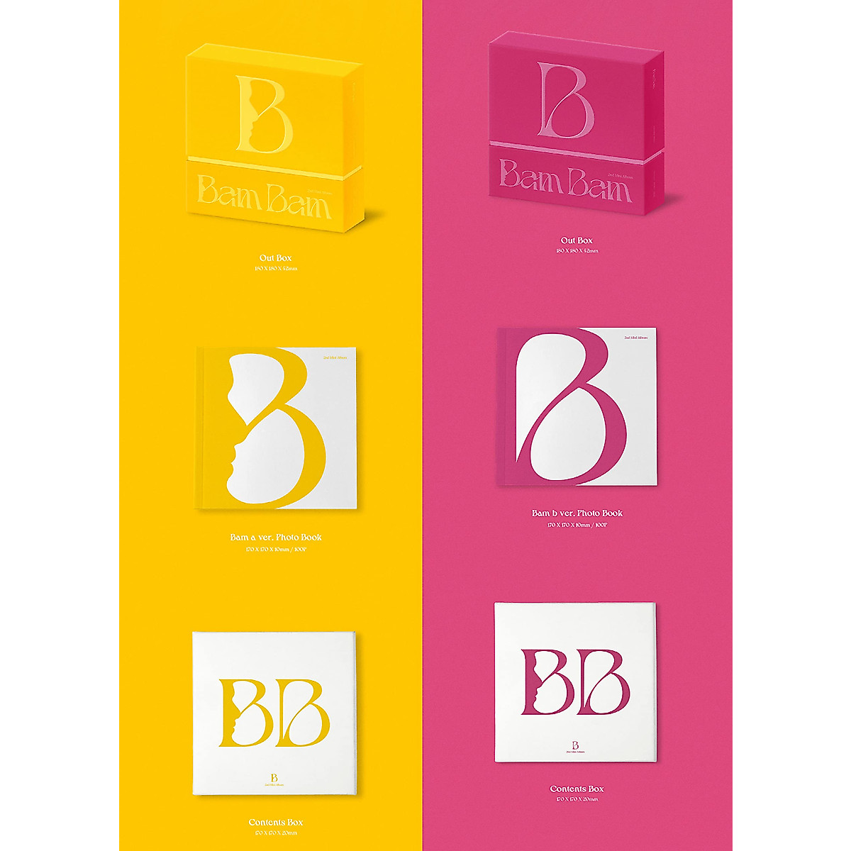 KAKAO M GOT7 BAMBAM - B (2nd Mini Album) (Bam b ver.)