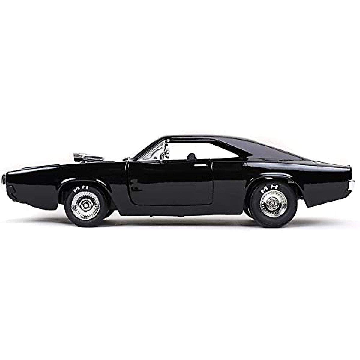 Jada Toys FF9 DOMS 1327 Dodge Charger 1/24 Vehicle, Black