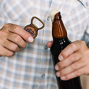 Pine Ridge Great Smoky Mountain Magnetic Bottle Opener, Refrigerator Wall Mounted Beer Opener, Gift for Nature and Outdoor Lovers, Family And Friends