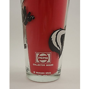 Pepsi Collector Series Glass, Pepe Le Pew 1973