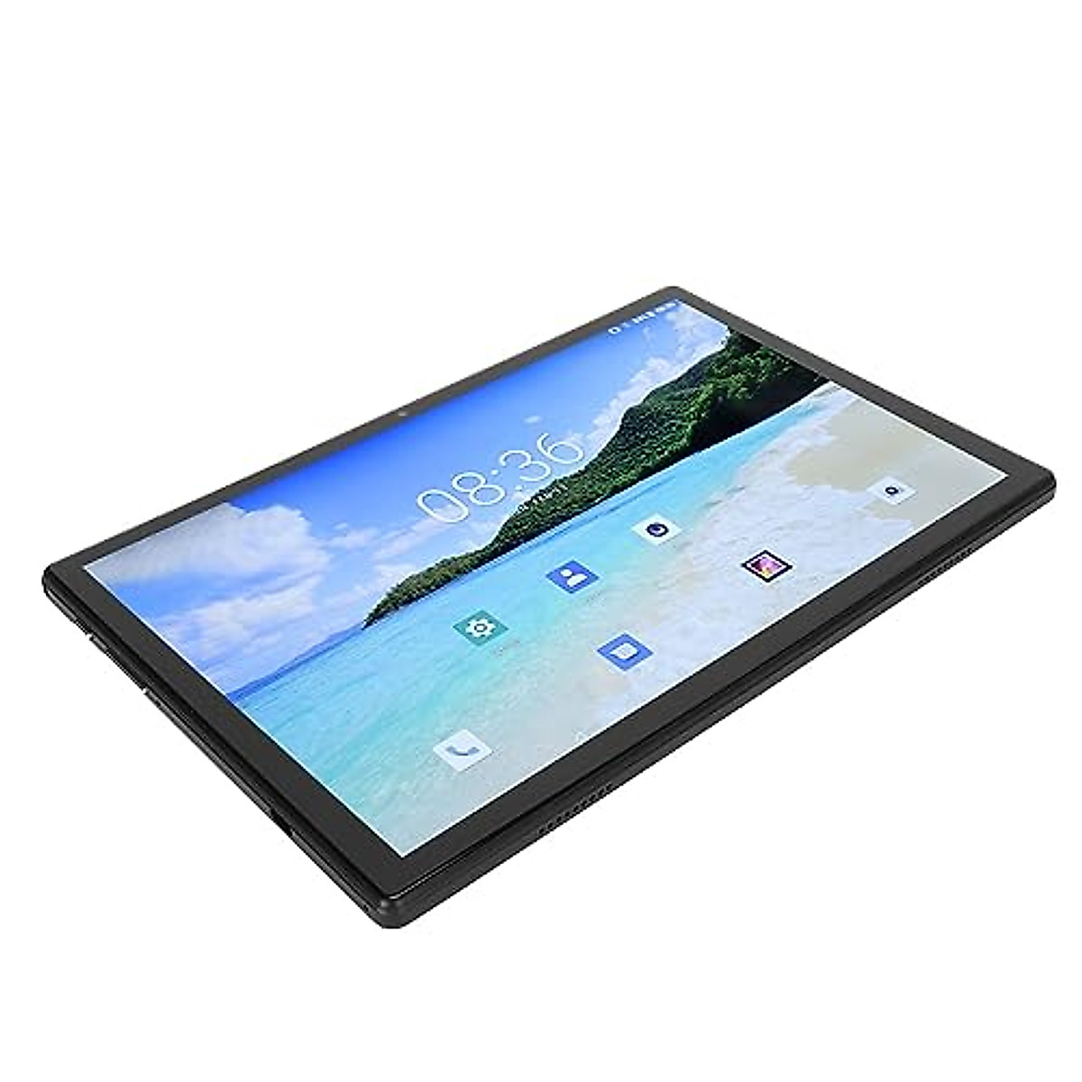 HEEPDD 10.1 Inch Tablet, 5.0 Fast Charging Stereo Dual Speakers 2 in 1 128GB Expandable Tablet PC (US Plug)