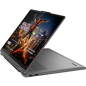 Lenovo Yoga 7i 2-in-1 AI Powered Touchscreen Laptop (Intel Core Ultra 7 155U 12-Core, 16GB RAM, 1TB PCIe SSD, Backlit KYB, FP Reader, 2 Thunderbolt 4, Win 11 Pro) w/AI Copilot & DKZ Hub