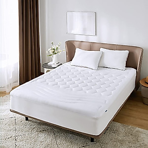 Bedsure Queen Mattress Pad Bundle Waterproof Mattress Cover Queen Size