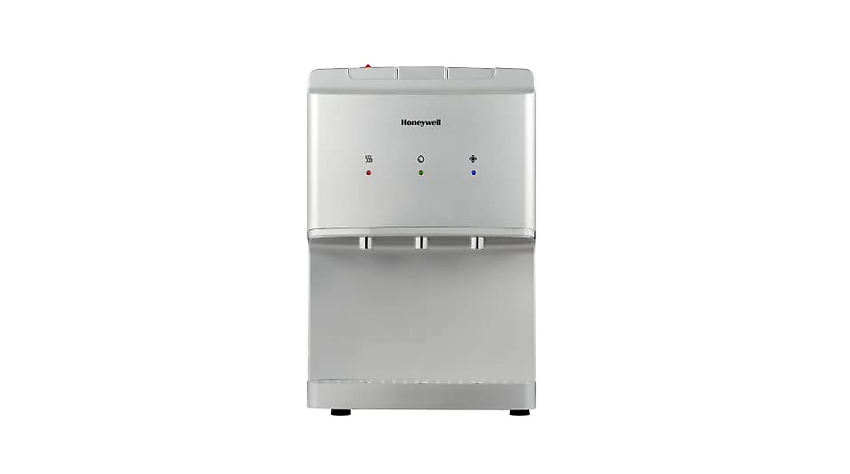 Honeywell Top Load Water Dispenser - Hot, Cold & Room Temp, Space-Saving