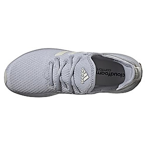 adidas Women's Cloudfoam Pure Sportswear Sneakers, Halo Silver/Orbit Grey/Grey, 10