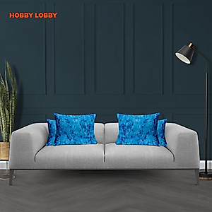 Blended Blue Cotton Calico Fabric (1 Yard) – Printed Sewing Fabric by The Yard – Lightweight Precut Fabric for Sewing Clothes, Homeware, & Other Accessories – DIY Craft Fabric