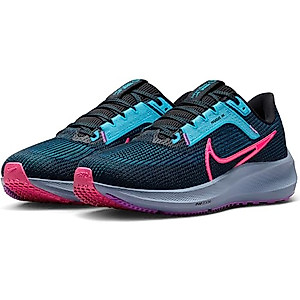 Women's AIR Zoom Pegasus 40 SE - Size 7 US - Black/Hyper Pink