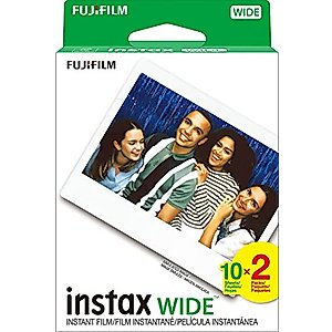 Fujifilm Instax Wide Film Twin Pack - 20 Exposures