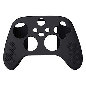 Soft Silicone Protector Cover Skins, Anti-Slip Protective Case for Microsoft Xbox Series S/X Gamepad Controller (Black)…