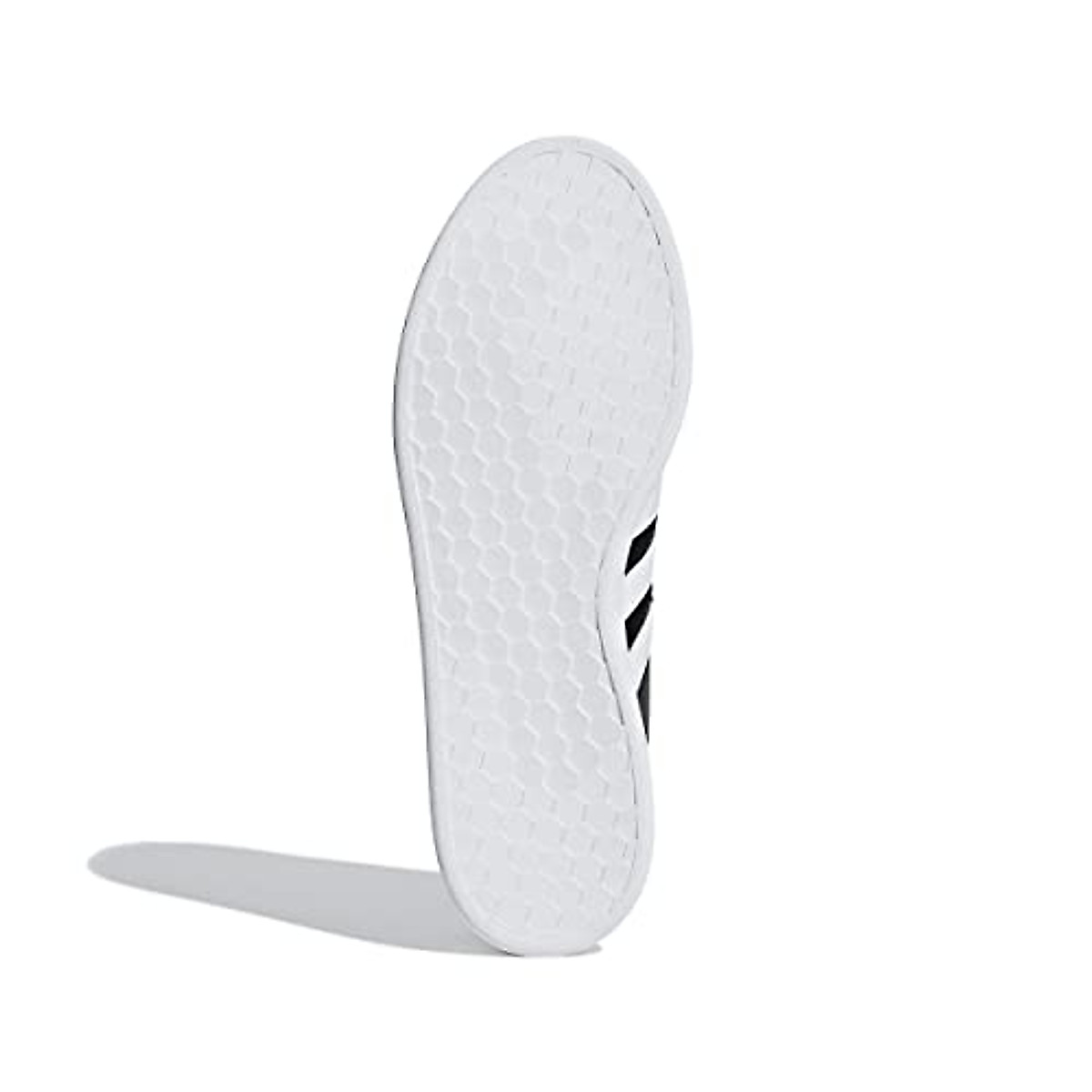 adidas men's Grand Court Tennis Shoe, Black/White, 8.5 US