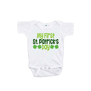 7 ate 9 Apparel Baby's My First St. Patricks Day Onepiece 6-12 Months