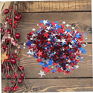 1 Independence Day Confetti Independence Day Party Confetti Plastic Confetti Table Scatter Confetti Glitter Confetti Decor Decorative Confetti Tabletop Decor Glitter Confetti