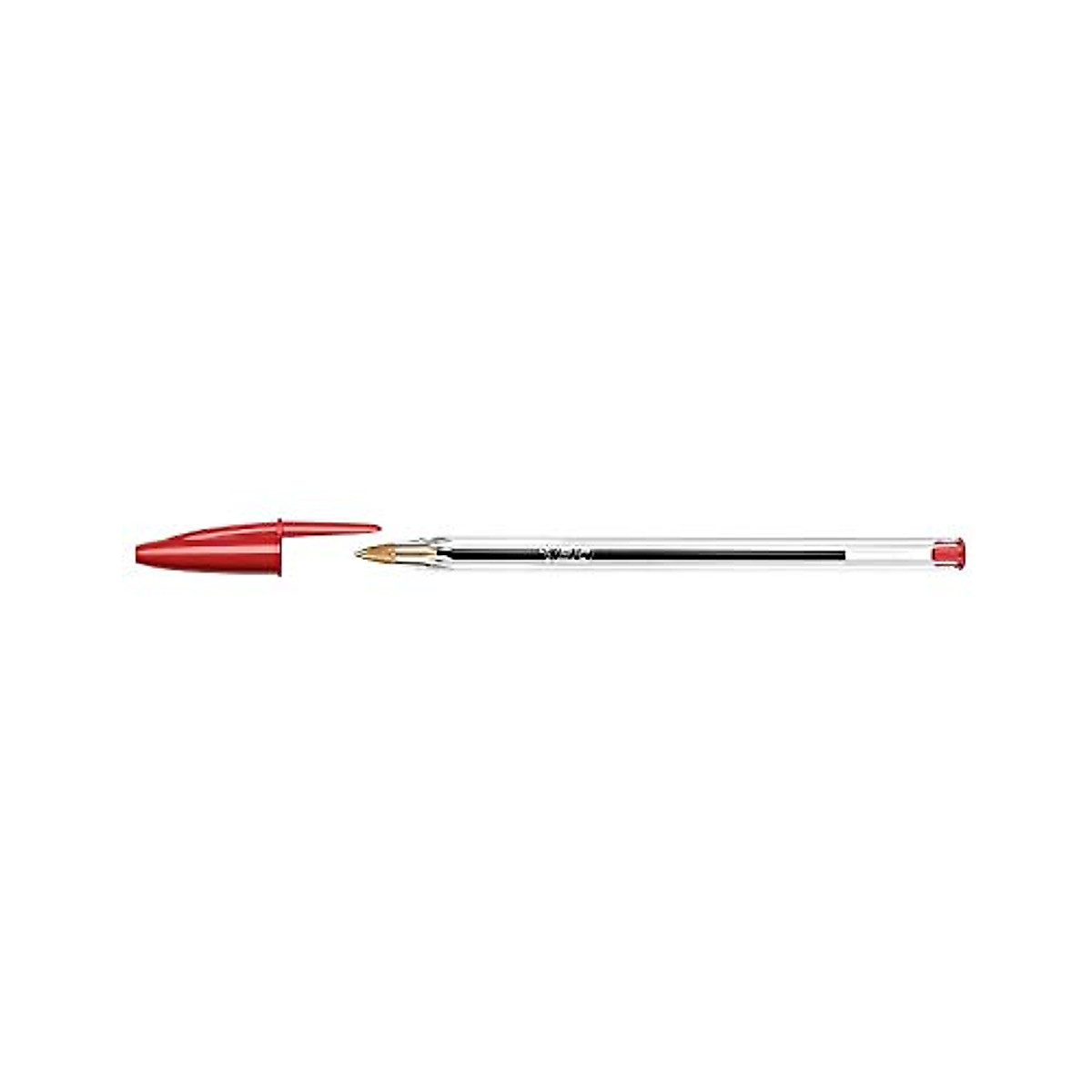 Bic Cristal Xtra-Smooth Ball Pen - 10 plus 2 Bonus Pack (12 count) - Red Medium Point Ballpoint Pen