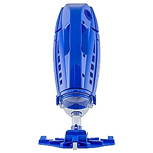 POOL BLASTER Millennium Cordless Above Ground Pool Vacuum w/Pole Set, High Capacity, Strong Suction, Handheld Rechargeable Swimming Pool Cleaner for Inground Pools, Hoseless Pool Vac by Water Tech