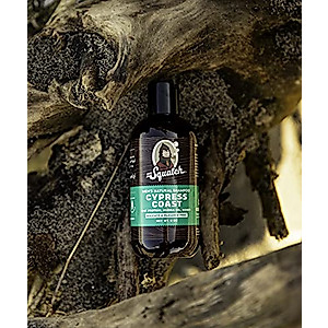 Dr. Squatch Cypress Coast Shampoo for Men - Keep Hair Looking Full, Healthy, Hydrated - Naturally Sourced and Moisturizing Men's Shampoo