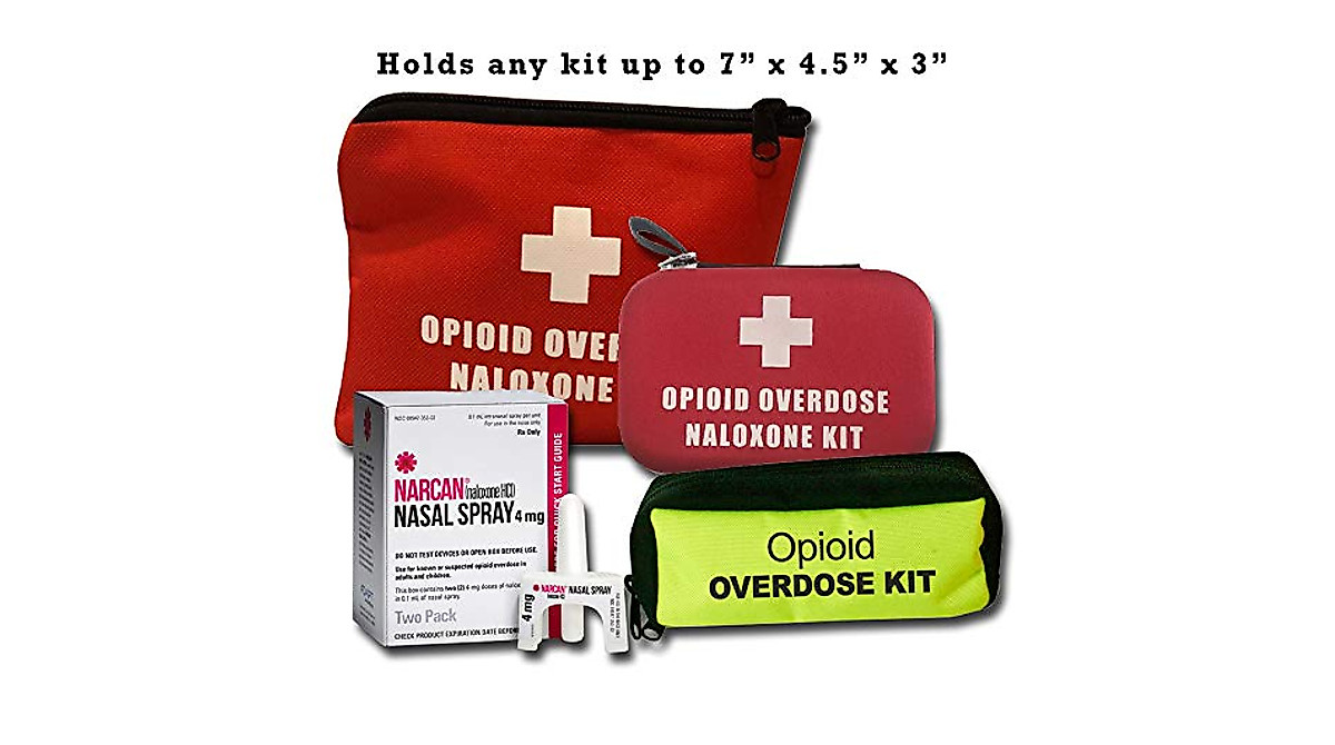 Windy City Non-Locking Nasal Spray Overdose Kit Cabinet for Emergency Use