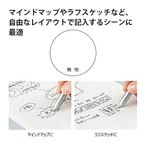 Kokuyo Campus Notes Solid 40 Piece Semi B5 Rhino – W – Medium [5 Books Set]
