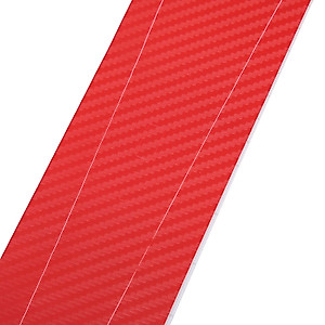 Console Middle Sticker, Easy to Clean Console Middle Skin Professional Scratch Resistance Easy to Access for Game Console Accessories (Red)