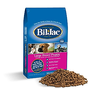 Bil-Jac Large Breed Puppy Food Formula Dry Dog Food 30lb Bag - Super Premium Since 1947