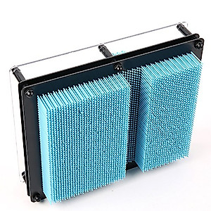 E-FirstFeeling 3D Pin Art Toy Extra Large 10" X 8" Pin Art Board Pin Impression Sculpture Toy for Kids Adults Hand Mold Board Toy - Light Blue