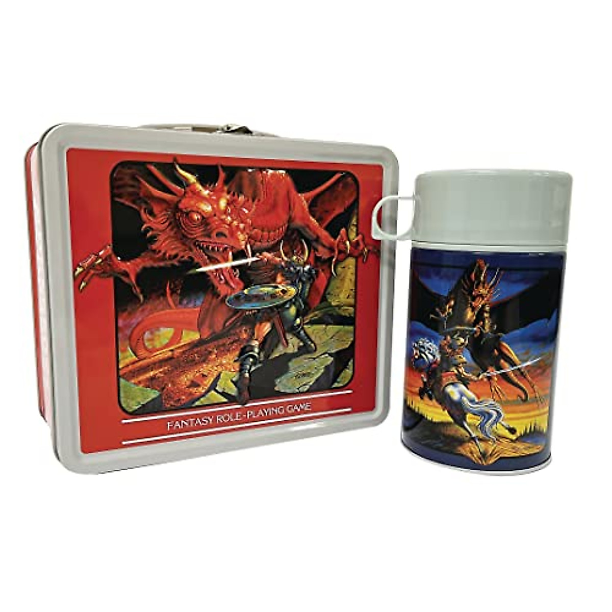 SURREAL ENTERTAINMENT Dungeons & Dragons: Players Manual Tin Titans PX Lunchbox