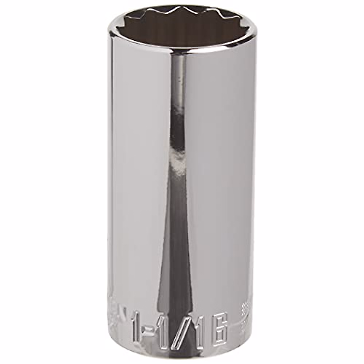 CRAFTSMAN Deep Socket, SAE, 1/2-Inch Drive, 1-1/16-Inch, 12-Point (CMMT47532)