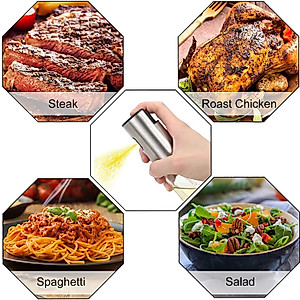 Hweryho Oil Sprayer for Cooking, Olive Oil Sprayer Mister, 105ml Olive Oil Spray Bottle, Olive Oil Sprayer for Air Fryers, Oil Sprayer, Olive Oil Spray for Salads, Barbecues, Kitchen Baking,Salad,BBQ
