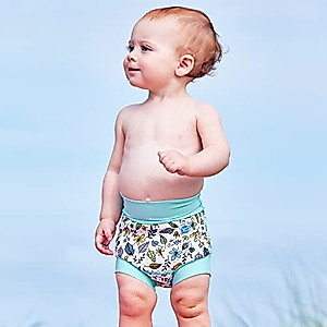 Splash About Happy Nappy Fallen Leaves, 3-6 Months