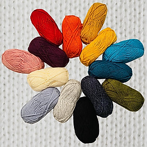 Stitch O'Niche Bulky Yarn for Crocheting /3.5oz 109yd -4 pk Bulky Yarn for Knitting - Size 5 Yarn - Bulky Weight Yarn - Yarn for Crocheting Blankets - Bulky Scarf Yarn (Plum Purple)