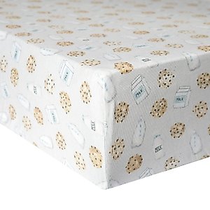 Copper Pearl Premium Knit Baby Crib Sheets for Boys and Girls Breathable and Soft, Fitted Crib Sheets for Standard Baby Mattresses, Crib Sheet for Baby Registry or Shower Gift, Chip