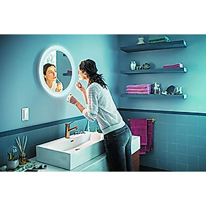 Philips Hue White Ambiance Adore Smart Lighted Mirror with Dimmer Switch (Requires Hue Hub, Works with Amazon Alexa, HomeKit & Google Assistant)