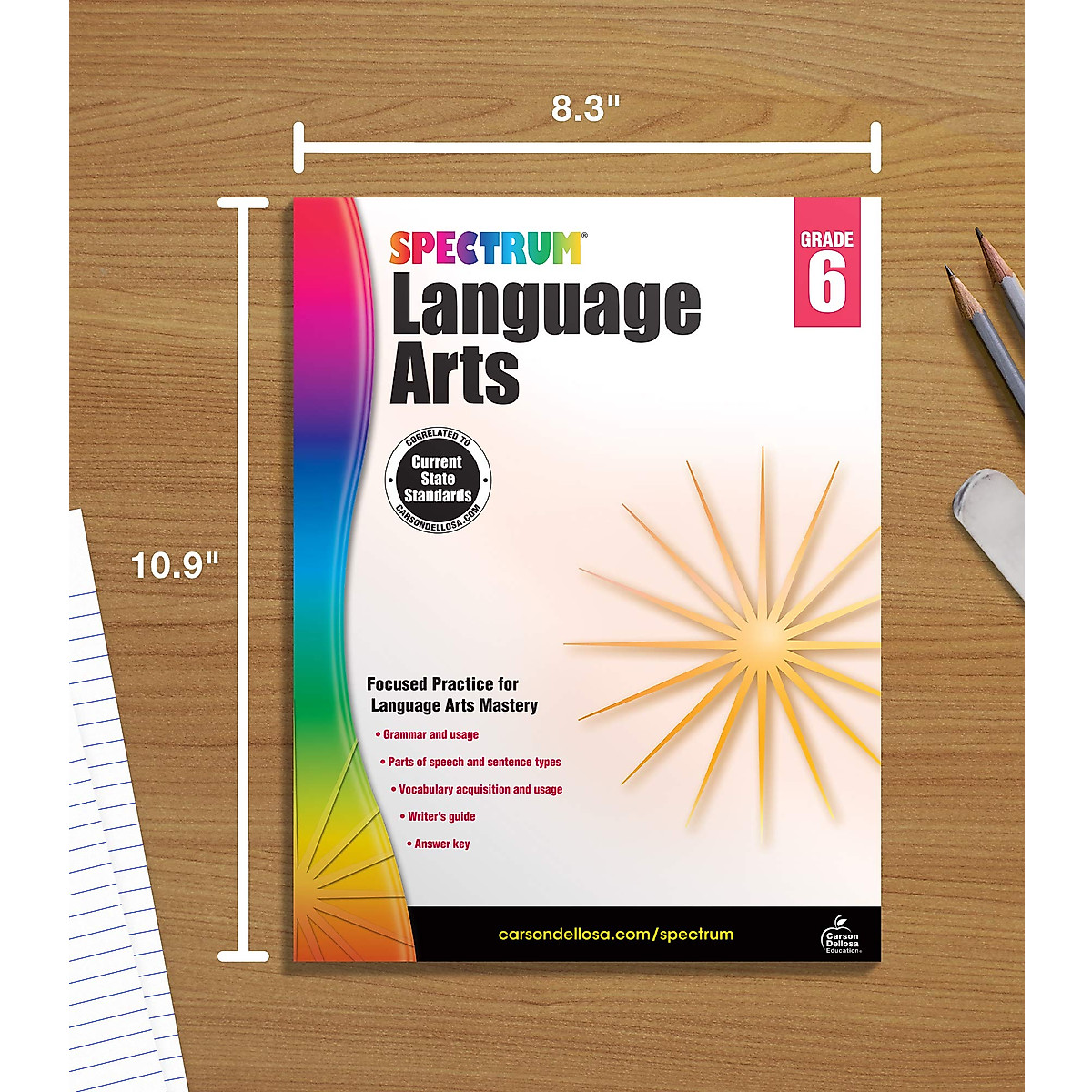 Spectrum Language Arts, Grade 6