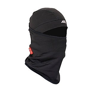 Mountain Made Balaclava Thermal Polyester Fleece Face Mask, Black, One Size