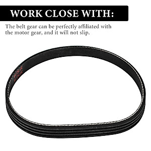 Etotel Bandsaw Drive Belt 1-JL22020003 for Sears Craftsman 10 Inch Table Band Saw Motor Sanding Rubber Belt Replacement Parts 119.214000 124.214000 351.214000-1 Pack