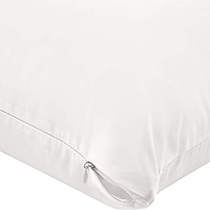 Mainstay Ultra-Soft Cotton Zippered Pillow Protector, King