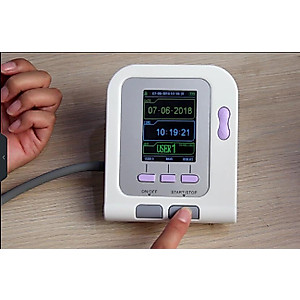 Fully Automatic Upper Arm Blood Pressure Monitor 3 Mode Electronic Sphygmomanometer
