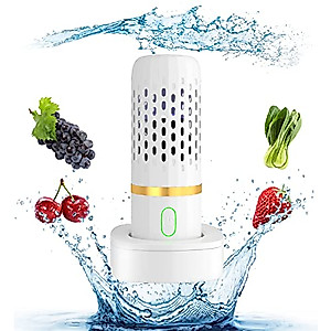 Fruit and Vegetable Washing Machine - Fruit Cleaner Purifier Device 4400 Mah, 10 Minute Quick Clean for Washing Fruit and Vegetable