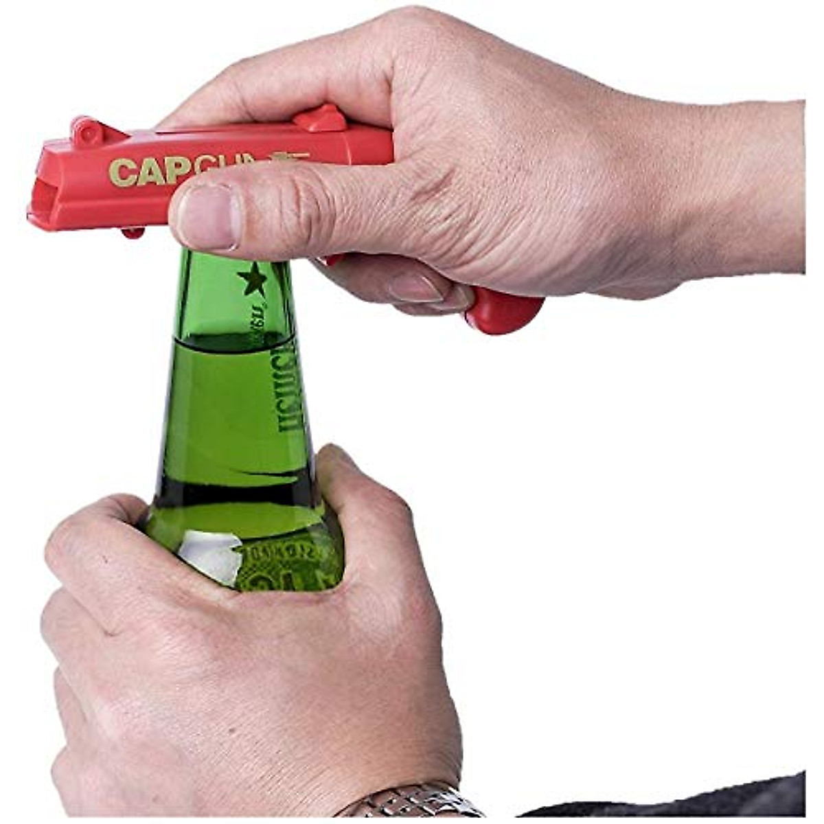 Cap Gun Beer Bottle Opener, Bottle Openers party favors [ 3 in 1 Pack] Gamer bottle opener for BBQ, Party, Bar, Drinking Bottle Opener with family, friends and drinking buddies