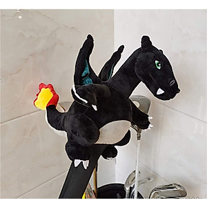 SJJSHH Golf Headcover,Flying Dragon Headcovers Creative Golf Club Head Cover for Golf Lovers black