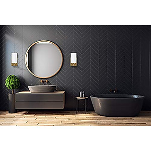 Sea Gull Lighting 4124601-848 Alturas Wall/Bath Sconce Vanity Style Fixture, One - Light, White