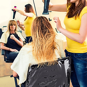 Noverlife Chair Back Cover, Beauty Salon Chair Protective Cover, Square Hairdressing Chair Back Covers, Prevents Damage to Spa/Salon Chair, Barber Hair Salon Chair Cover, Fits Most Salon Chairs