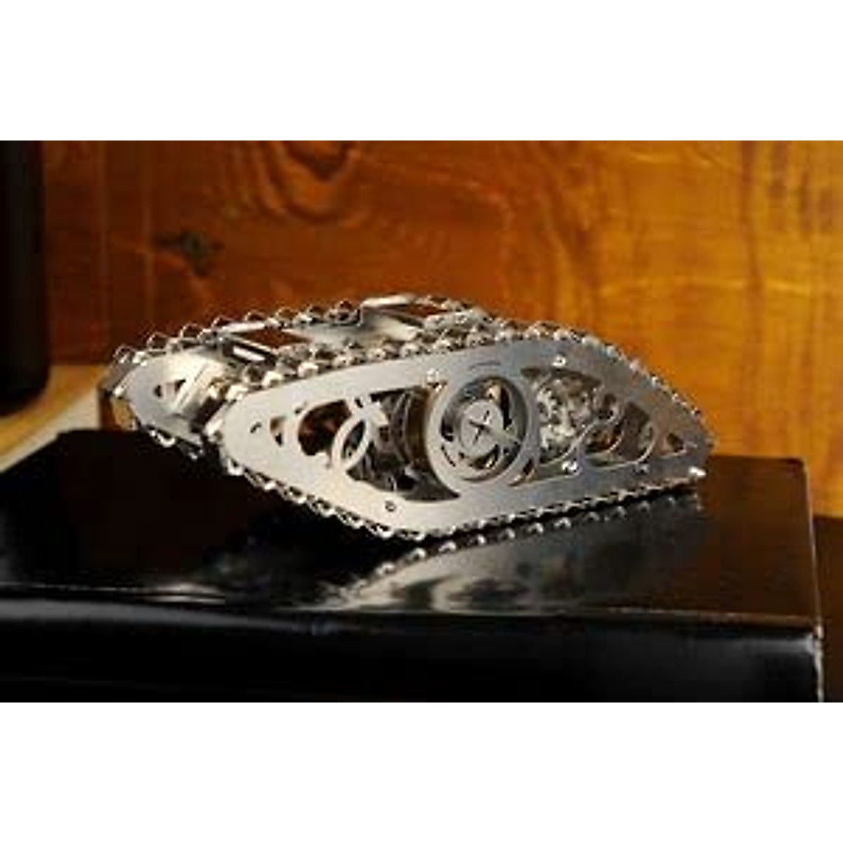 Marvel Tank 2 Stainless-Steel Model Kit | Durable and Mechanized Machine for The Experienced Hobbyist | Do-It-Yourself Project | No Soldering Required