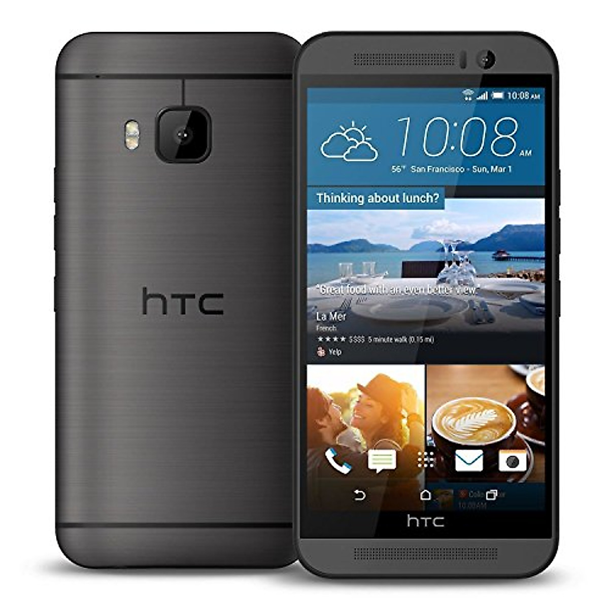 HTC One M9 32GB Unlocked GSM 4G LTE Octa-Core Smartphone and 20MP Camera - Gunmetal Grey