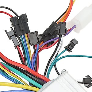 Alomejor Electric Brushless Controller, GZ3 LCD Display 2 in 1 48/60V 500W Scooter Controller Set for 22.5mm Diameter Handlebar